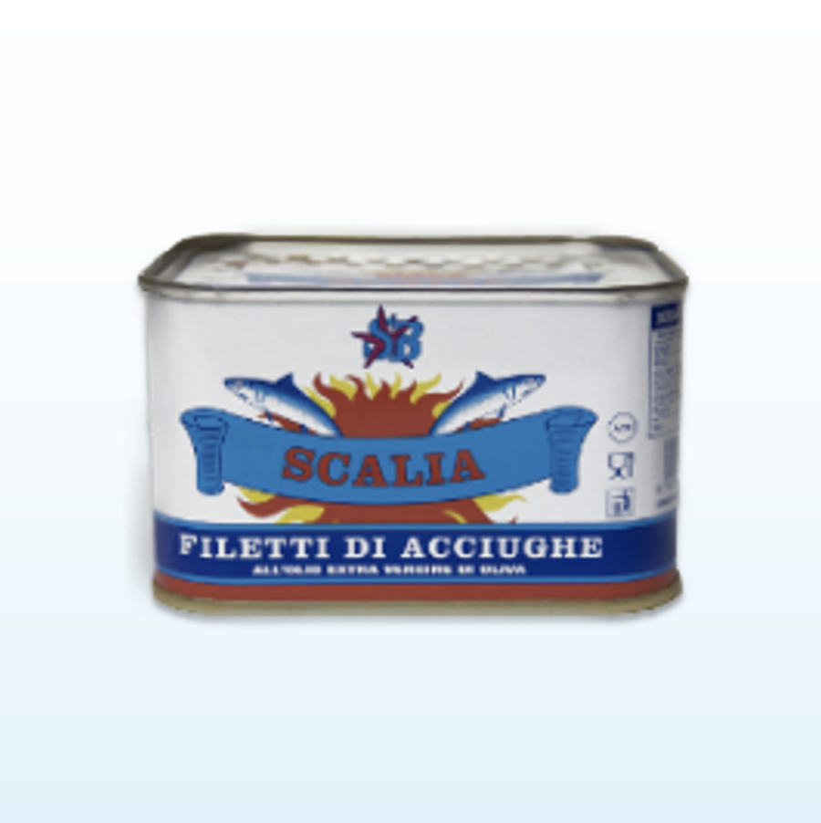 Scalia – Anchovy Fillets EVOO – Beca Imports